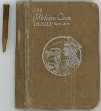 Soldier's Pocket Diary | Wartime Canada
